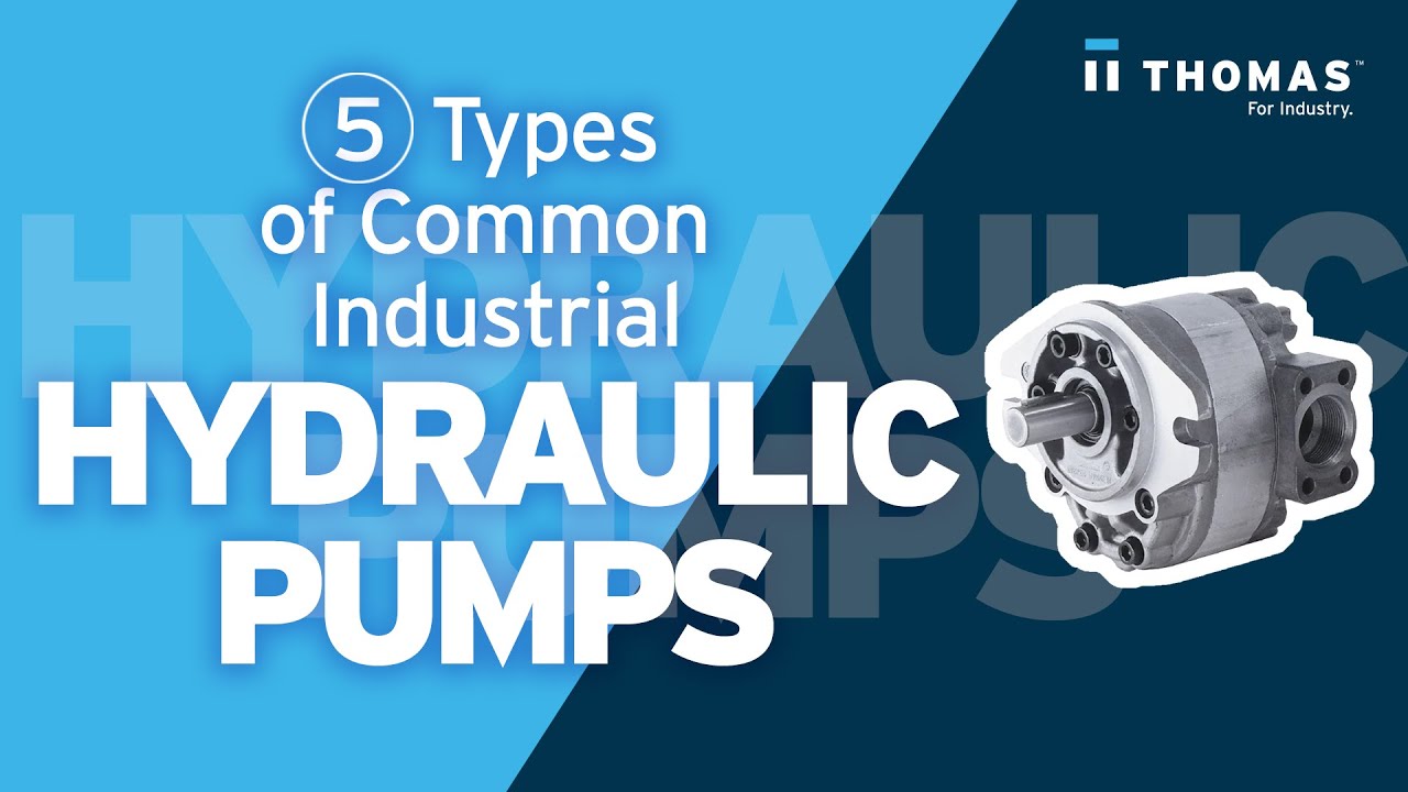 5 Types of Common Industrial Hydraulic Pumps.