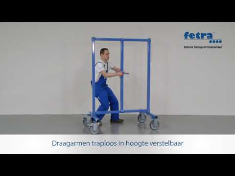 Legborden t.b.v. Draagarmwagen, 2000 x 370 mm - incl ...