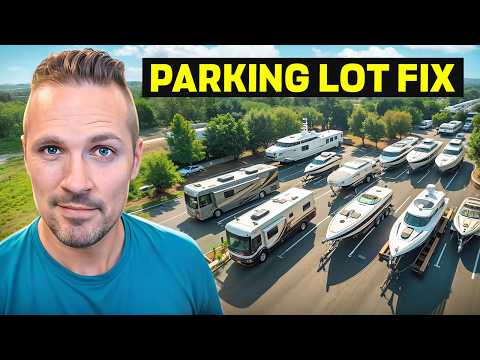 How to Design a Parking Lot for RVs and Boats (Self-Storage Tips)