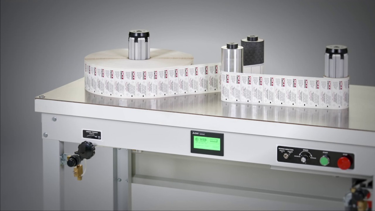 WT 26 Label Rewind System