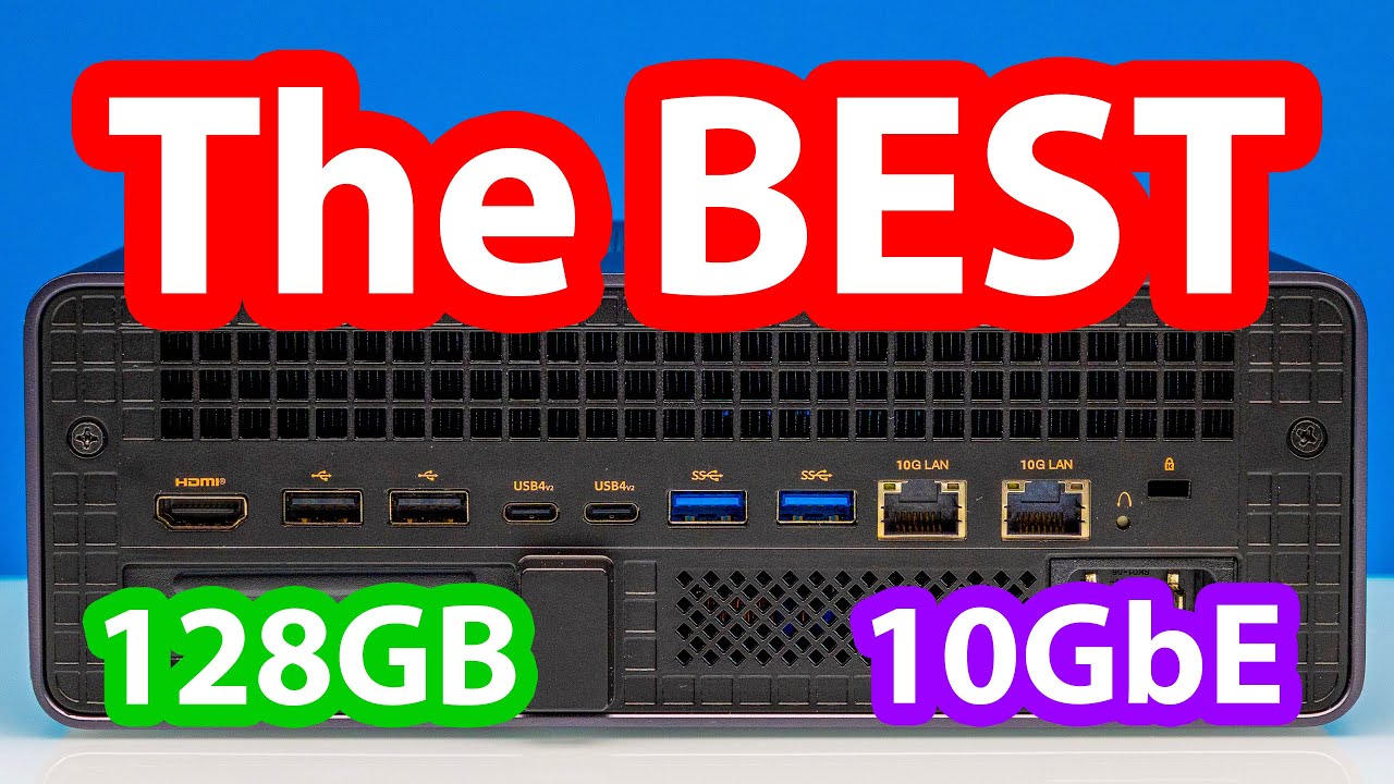 The BEST AMD Strix Halo Mini PC Minisforum MS S1 Max