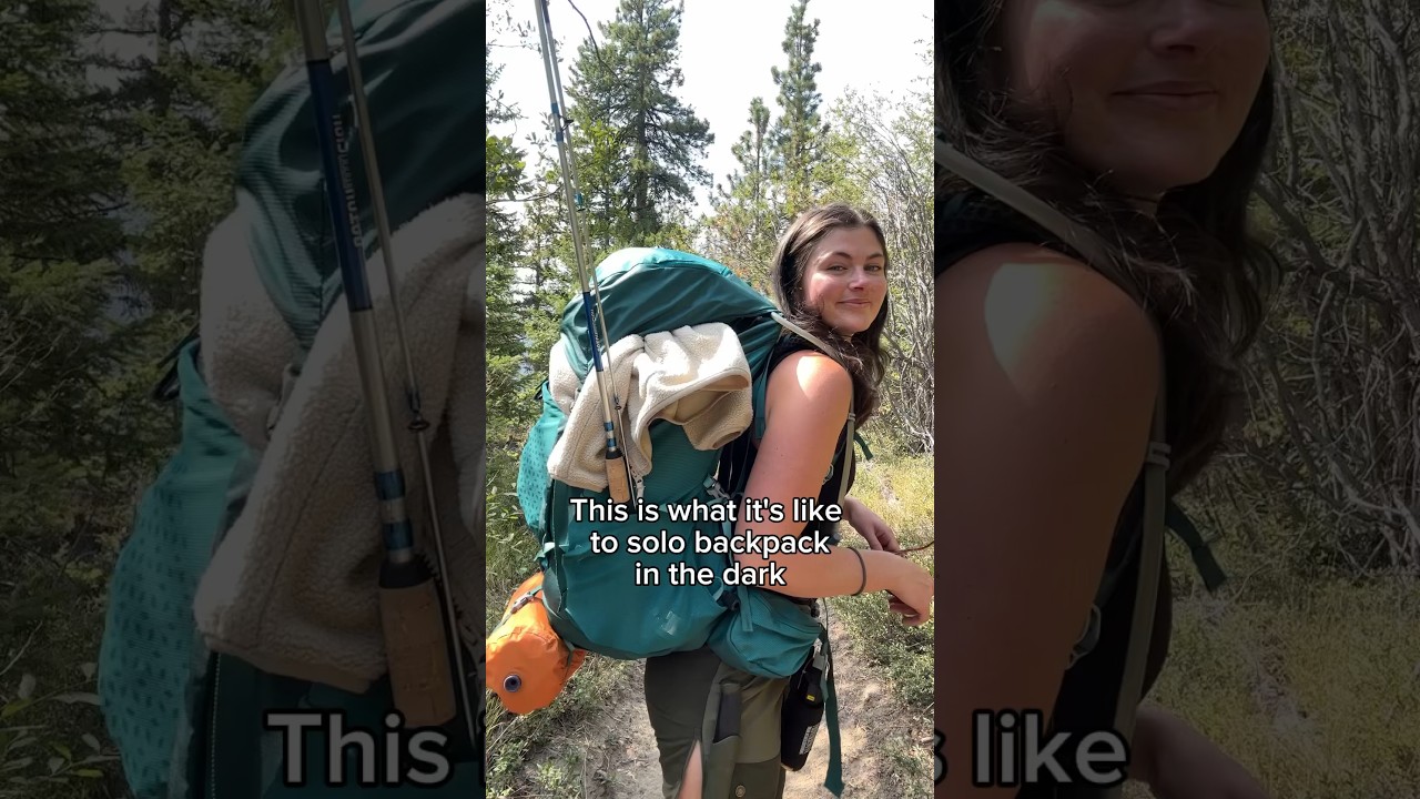 Solo hiking to camp in the dark. Pushing comfort zones to fish early in the morning at remote lakes