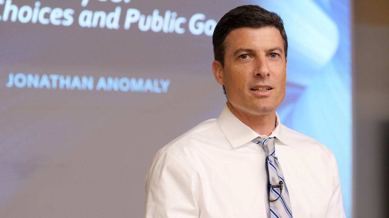 “Editing Embryos: Private Choices and Public Goods” Jonathan Anomaly, Hayek Lecture Series