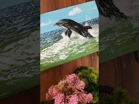 Art Transition reels idea for Instagram 🎨#art #reels #youtubeshorts #shorts #acrylicpainting