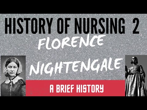 History of NURSING Part 2 | FLORENCE NIGHTENGALE