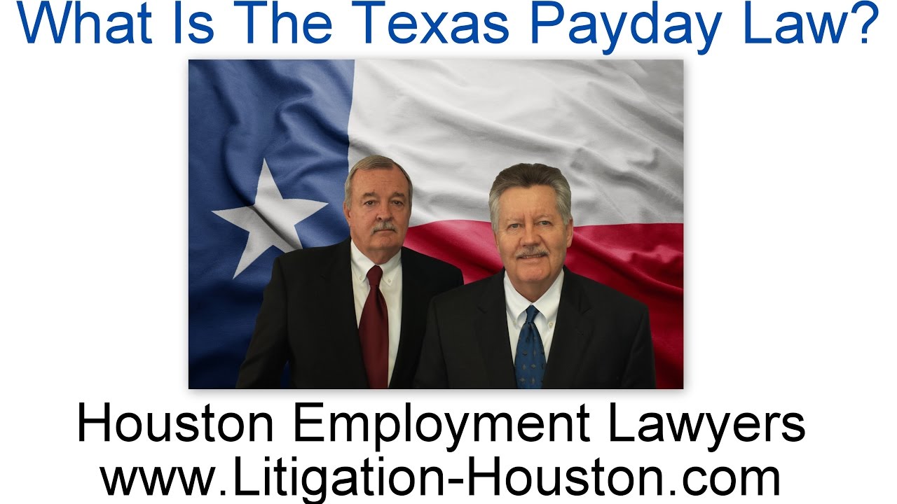 Texas Payday Law - Make Your Employer Pay Unpaid Wages