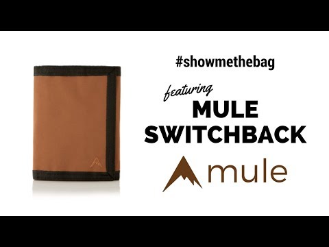 Mule SwitchBack Nylon RFID Slim Wallet