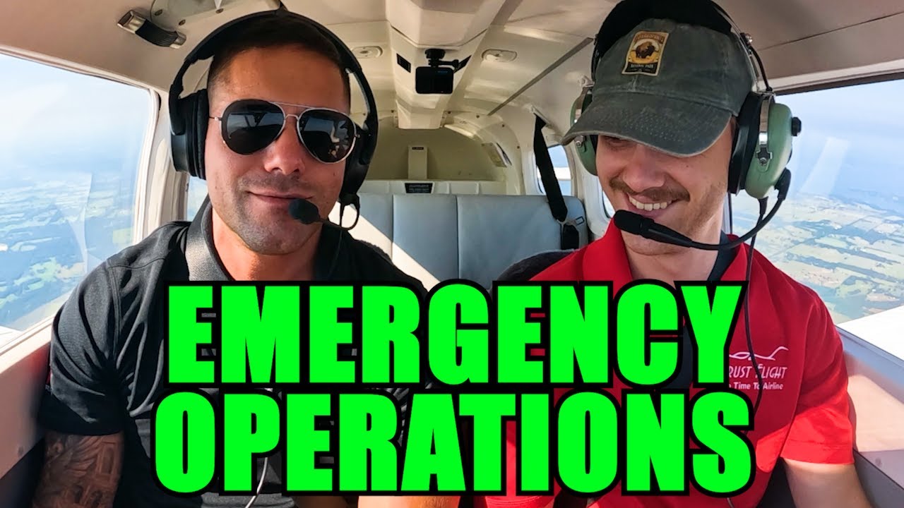 Reviewing Emergency Procedures in Flight | Full Training Example