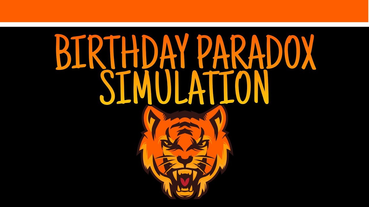 Simulating The Birthday Paradox Using Python