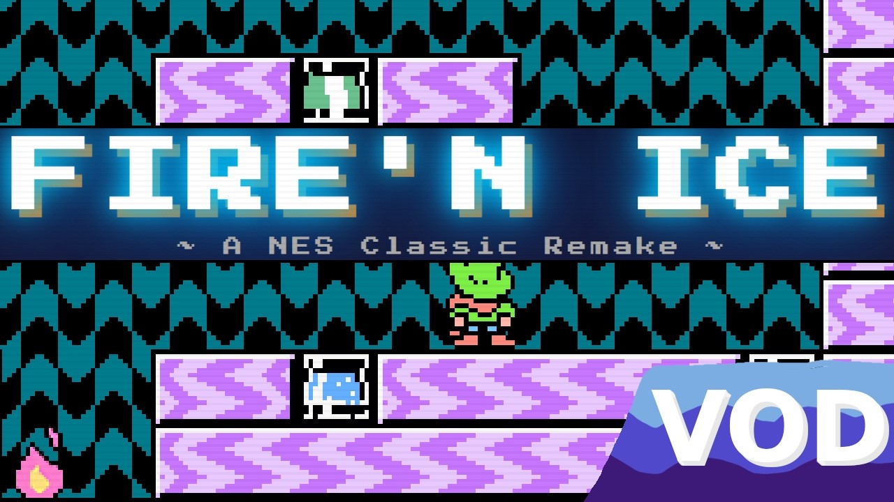 Fire 'N Ice Speedrunner plays a Github FNI Remake (VOD)