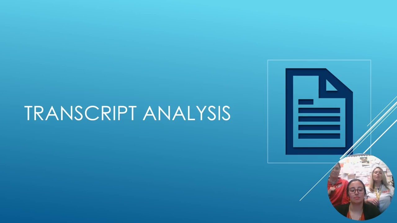 Transcript Analysis PowerPoint