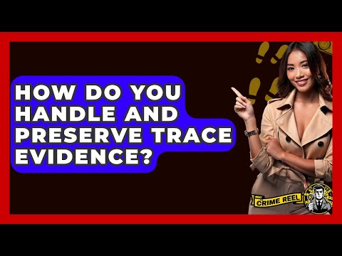 How Do You Handle And Preserve Trace Evidence? - The Crime Reel