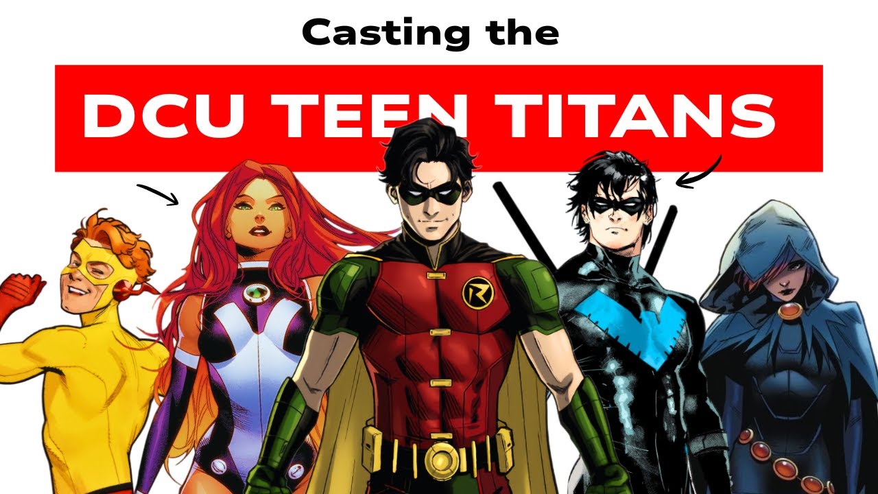 I cast the DCU Teen Titans...