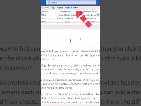 How to Remove Page Number 1 from Microsoft Word Documents #shorts
