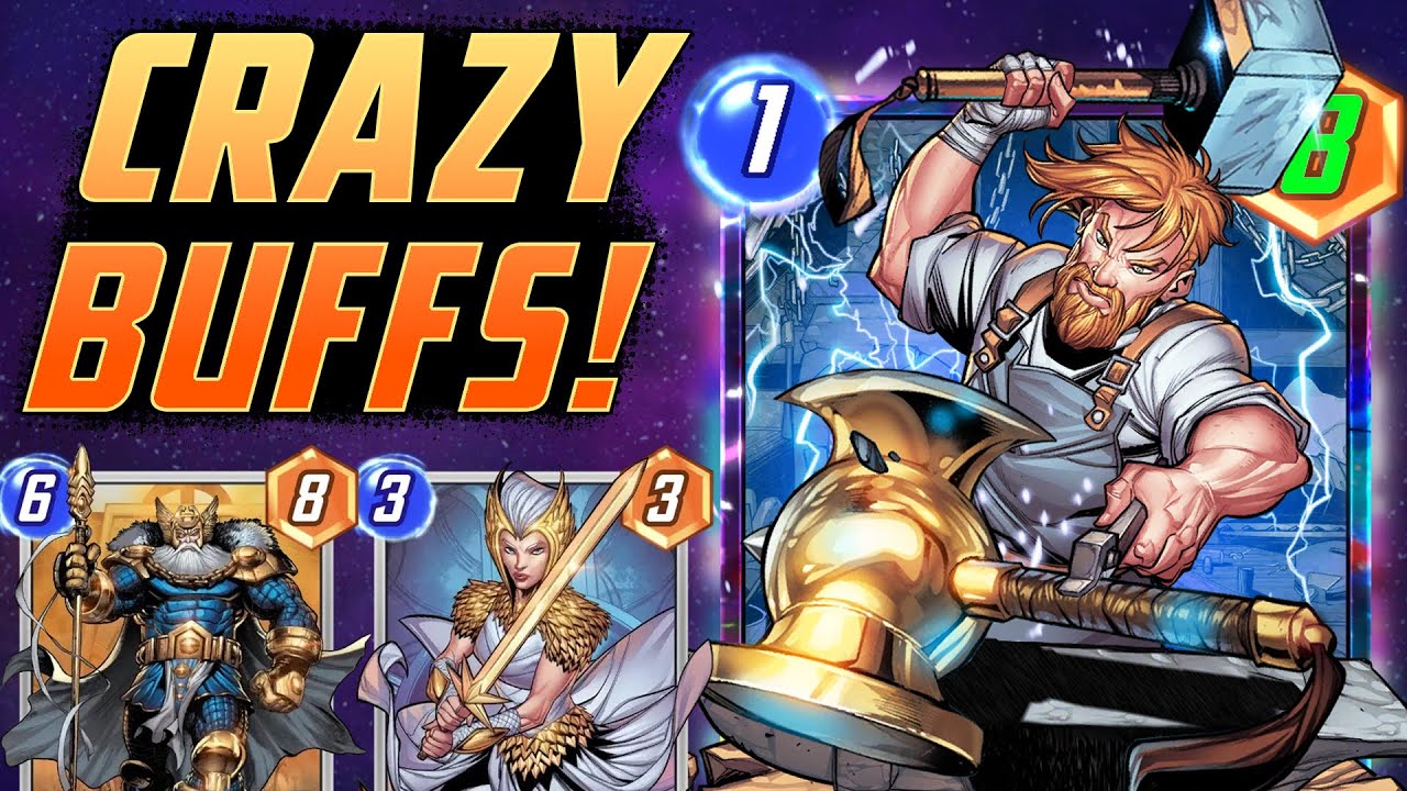 ENDLESS HAMMERS. Extra big buffs with King Eitri!