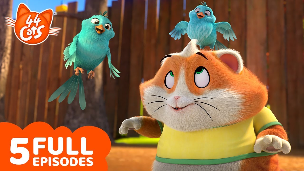 44 Cats | TOP 5 Meatball | Complete Episodes | Cartoons for Kids