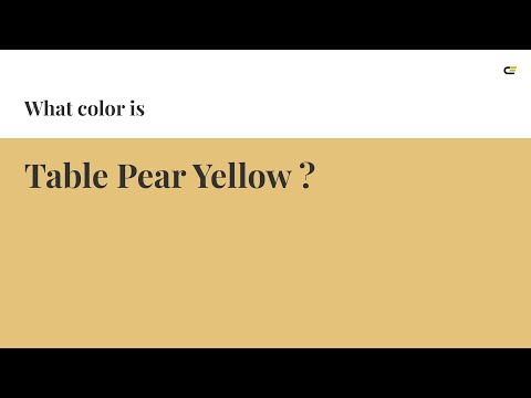 Table Pear Yellow color #e5c279 hex color - Orange color - Cool color e5c279