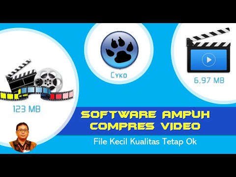 KOMPRES VIDEO UKURAN BESAR JADI KECIL DENGAN KUALITAS TETAP BAGUS