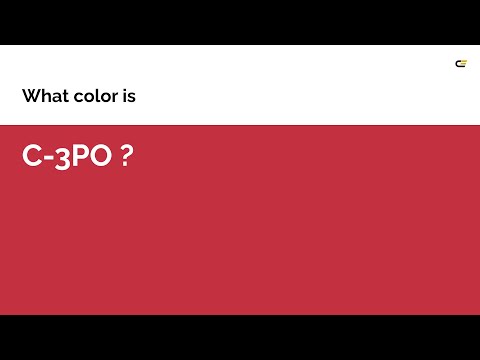 C-3PO color #c33140 hex color - Red color - Cool color c33140