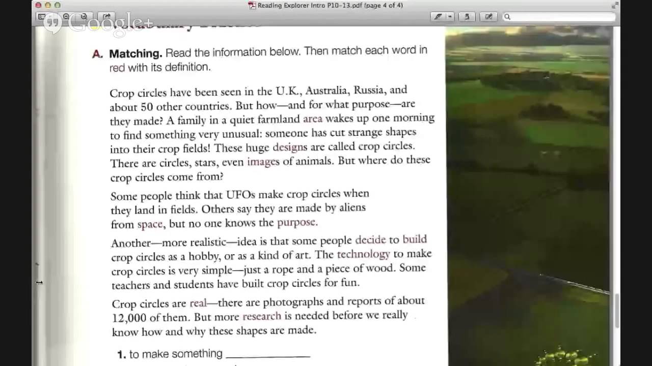 Beginner English Reading Class, Aliens & UFOs