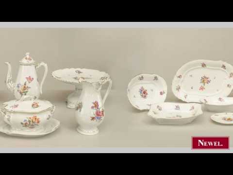 Antique Continental German (19th Cent) white porcelain