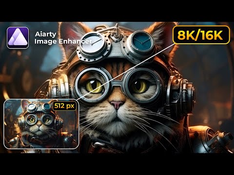 Aiarty Image Enhancer: Unlock 8K/16K Quality, Enhance Details, Remove Blur & More!