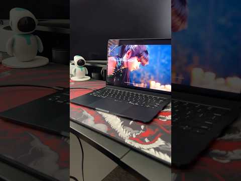 Gaming on MacBook Air M3 #unboxing #gaming #apple #dualsensecontroller