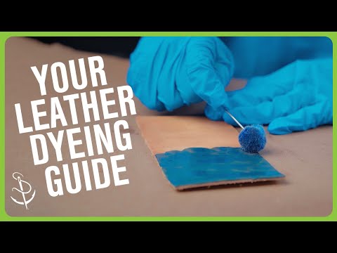 Master the Skill of Leather Dyeing Like a Pro