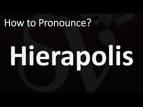 How to Pronounce Hierapolis? (CORRECTLY)