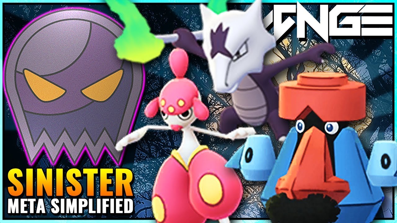 How to Make a SINISTER CUP TEAM | Pokemon GO PVP | Pokebattler