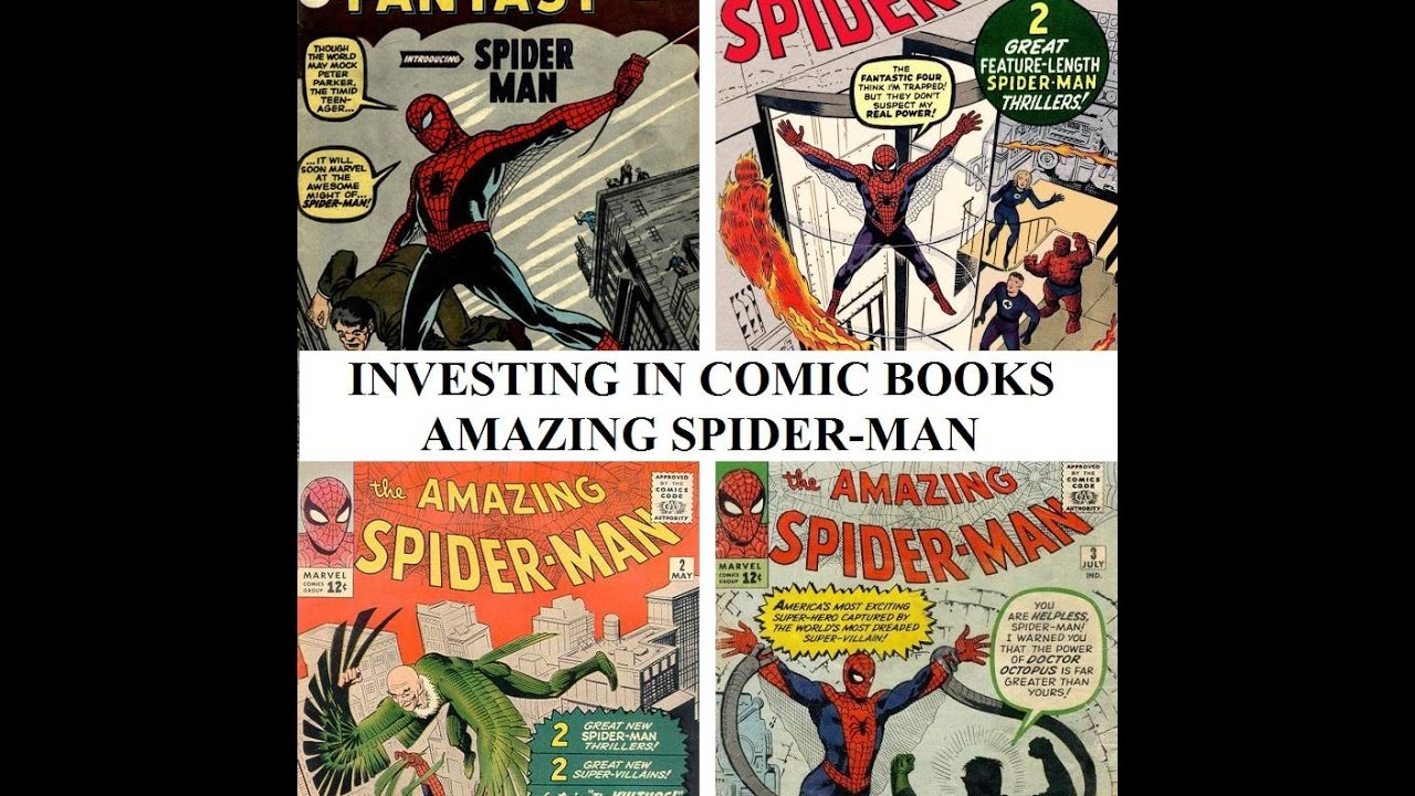 Amazing Spider man 1963 Marvel Comics Investing Speculating comic book guide 1 2 3 4 5 15