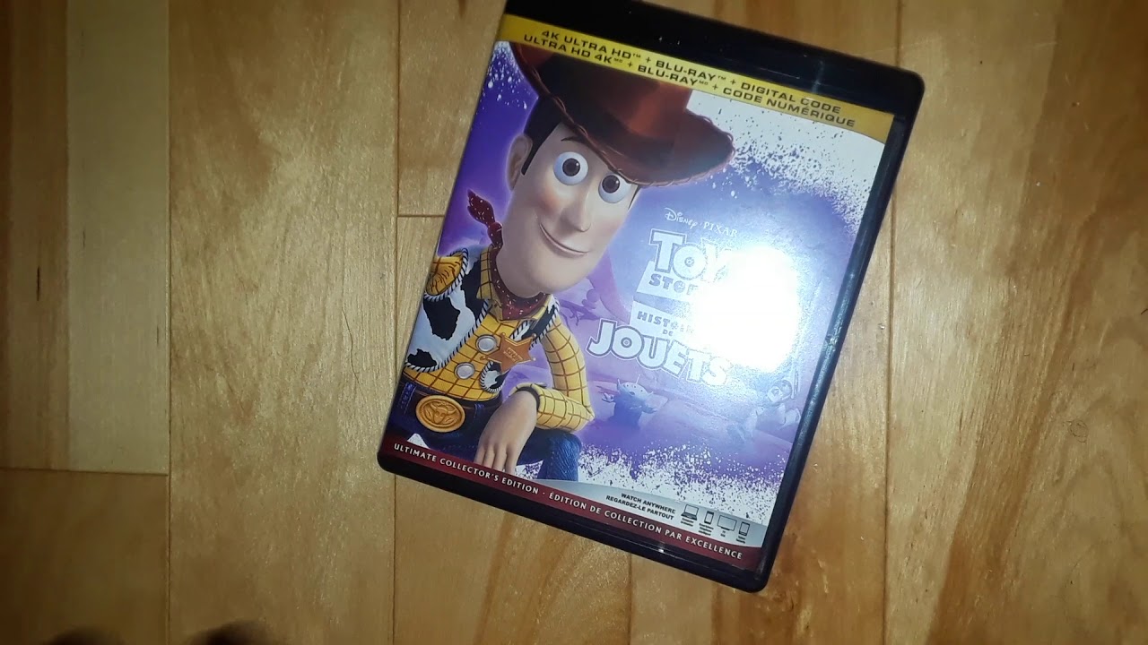 Toy Story 4K Ultra HD/Blu-Ray combo unboxing!!