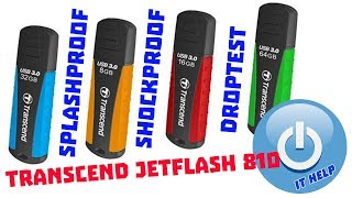 Transcend 32 GB JetFlash 810 Black/Blue (TS32GJF810) купити в інтернет ...