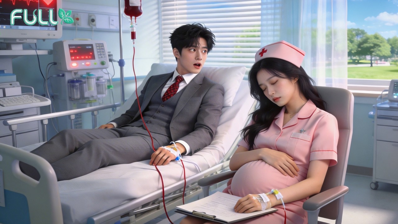 Pregnant&kicked out,exhausted nurse falls asleep by CEO's bed—he recognizes her from ONS!Takes home!