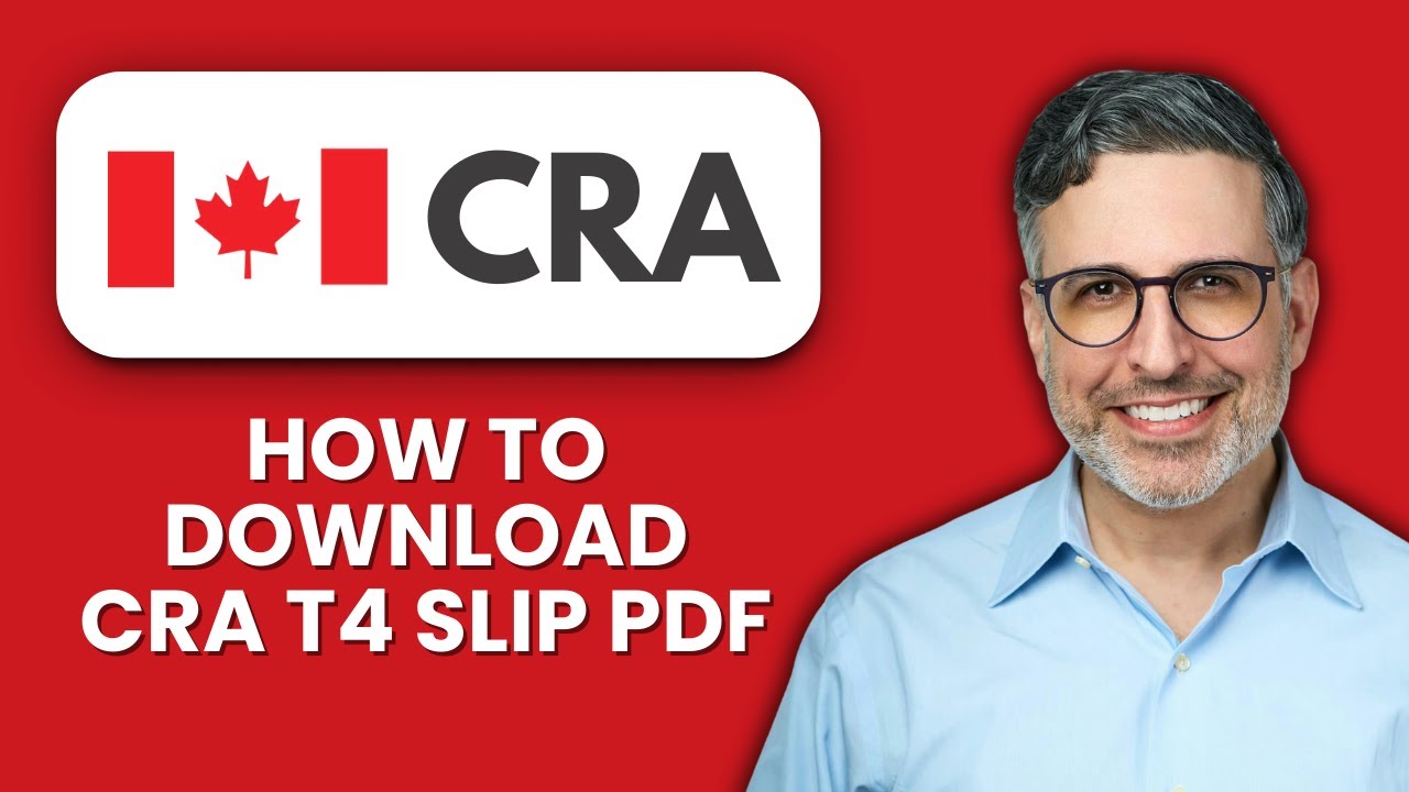How to Download T4 Slip PDF from CRA 📄 Access Employment Income Slips Fast and Securely