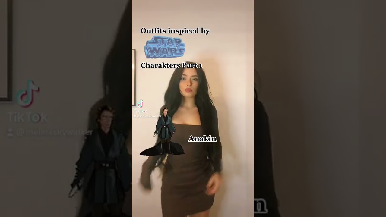 Outfits inspired by Star Wars characters part 1: Anakin ✨ #anakinskywalker #starwars #starwarsfan