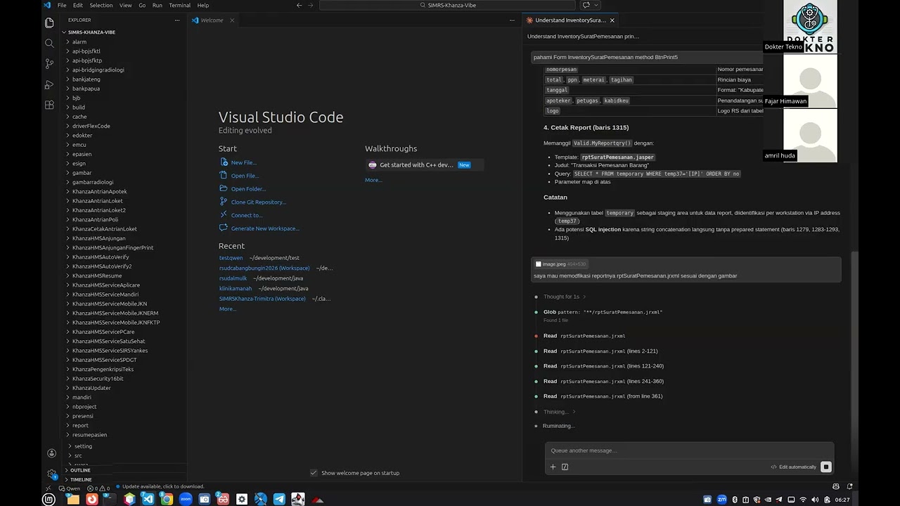 002. Vibe Coding: Editing a Medication Order Form