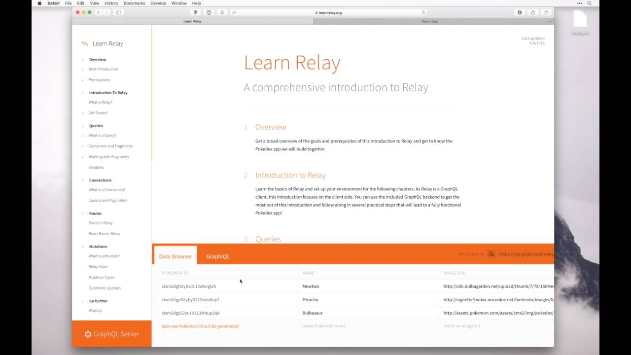 Learn Relay - Overview