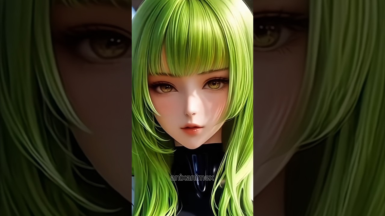 C.C from anime code geass live Wallpaper
