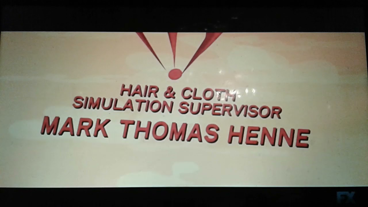 The incredible 2004 split screen credits Fx 2021