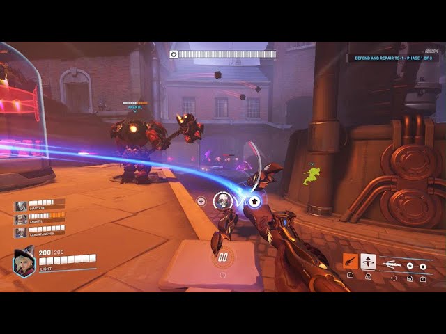 Overwatch 2: Underworld King's Row "Death From Above" co-op mission ...