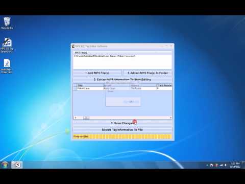 How To Use MP3 ID3 Tag Editor Software