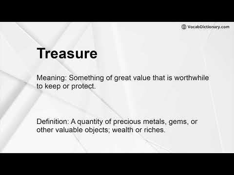 Treasure Meaning