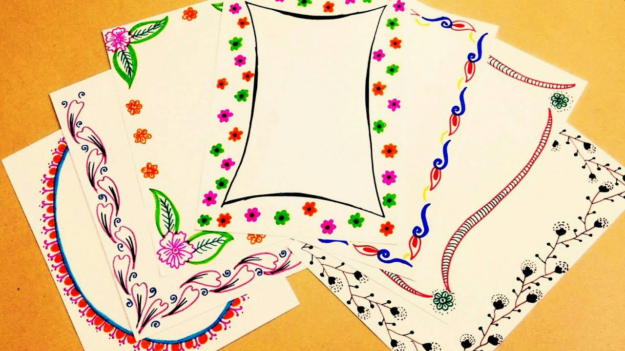 MÁRGENES PARA CUADERNOS | BORDES / MARCOS PARA CUADERNOS | MARGENES BONITOS | MARGENES PARA CUADERNO