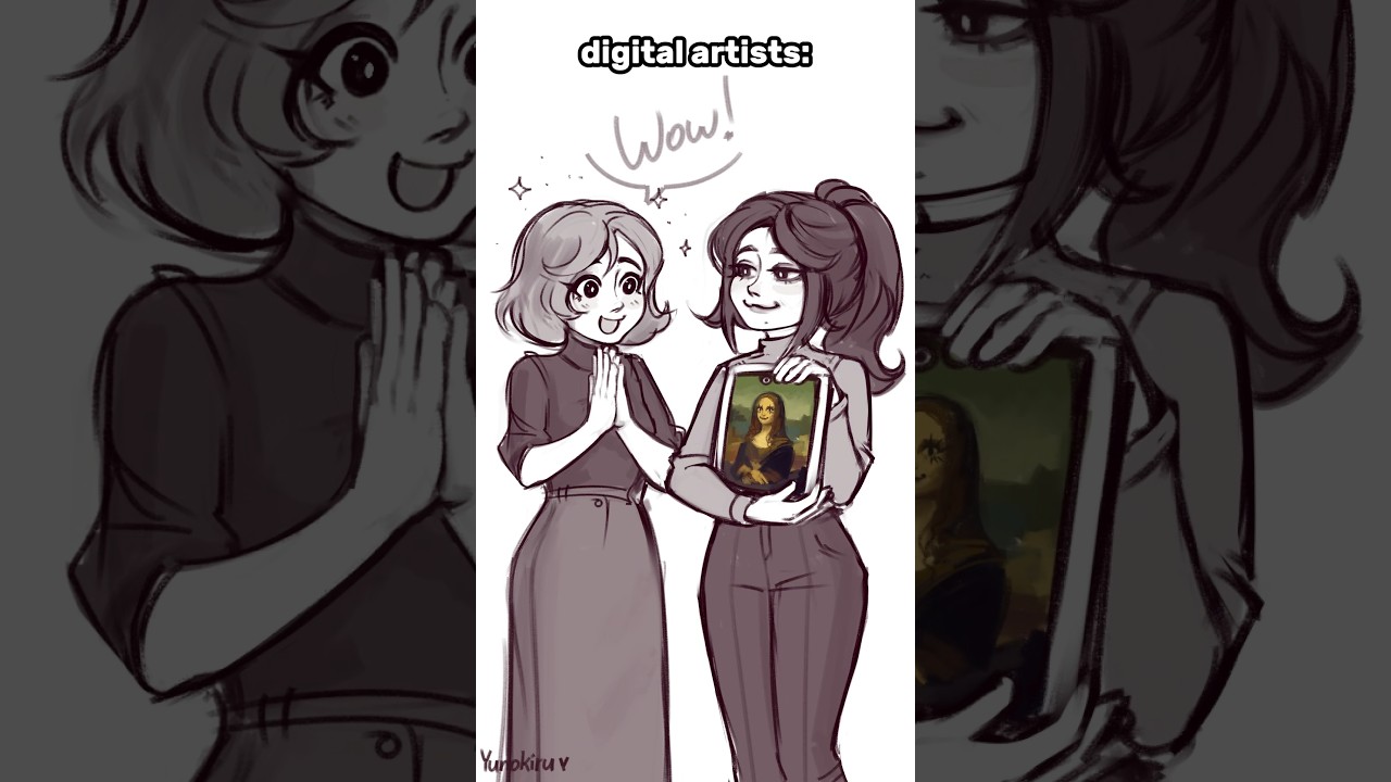 Traditional artists always have the 