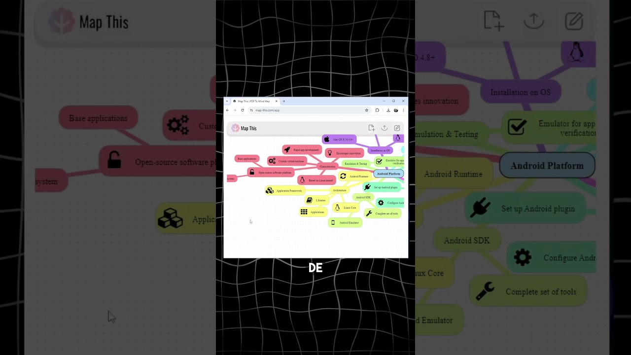 Convierte tus archivos PDF's en mapas mentales 😲 🔥  • #pdf #inteligenciaartificial #tecnologia