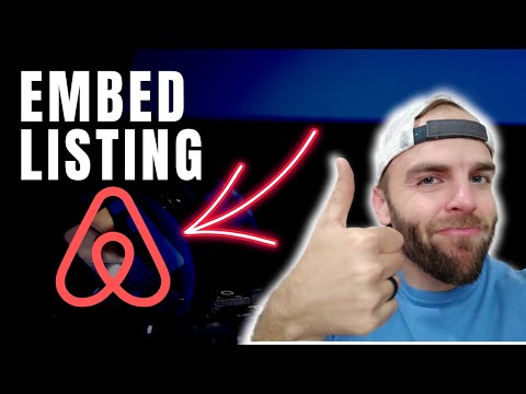 How to EMBED your AIRBNB LISTING on Your Website in Less than 30 SECONDS