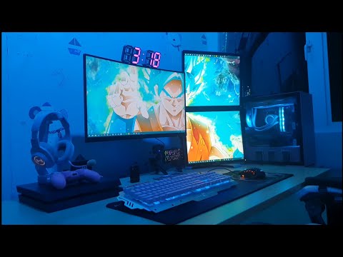 Kaioken Ryzen 7 3700x RTX 2070Super (NB H160 Dual screen gas-lift mount)