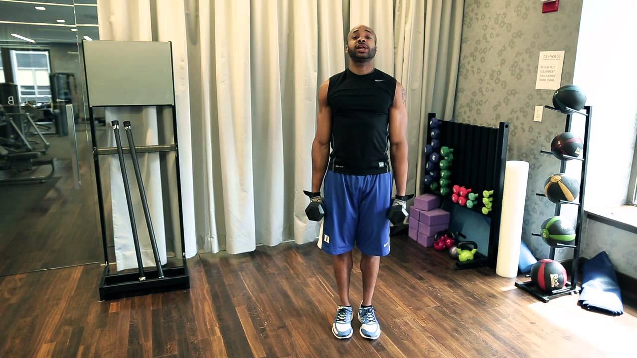 JackFit - Alternating Dumbbell Front Raise