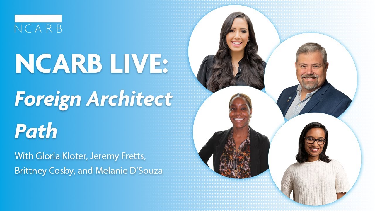 NCARB Live: International Architect Path